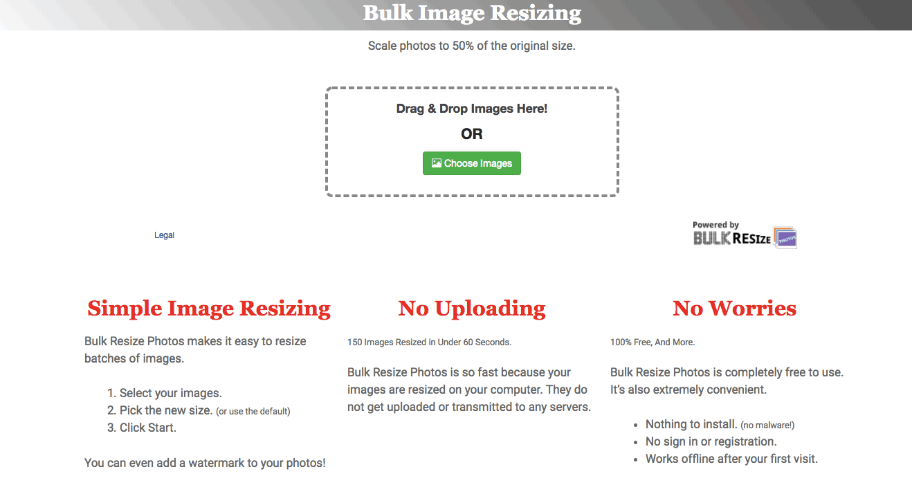 Tool | Bulk Image Editing & Resizing | Web Design Company | Toronto